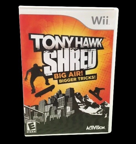 Tony Hawk Game Shred Nintendo Wii Game, 2010 Skateboard Not Included ...