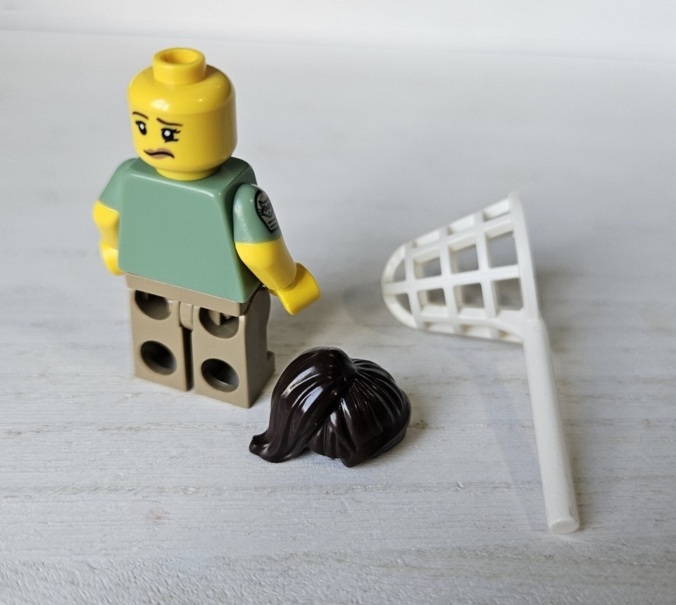 LEGO Animal Control Minifigure w/Net col235 Series 15 col15 | eBay