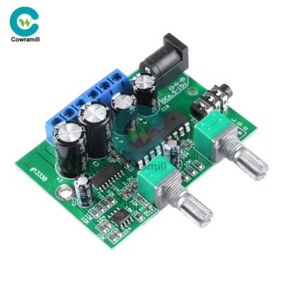 TDA1517P 2.1 3CH Class D Power Amplifier Board 6W+6W+25W Mini Bass ...