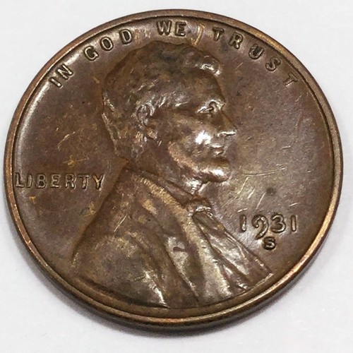 1931-S Lincoln Wheat Cent Penny Beautiful High Grade Coin Rare Date | eBay