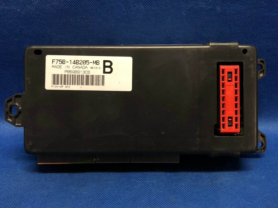 97 98 Ford F-150 Multifunction GEM Module BODY CONT BCM BCU F75B-14B205 ...