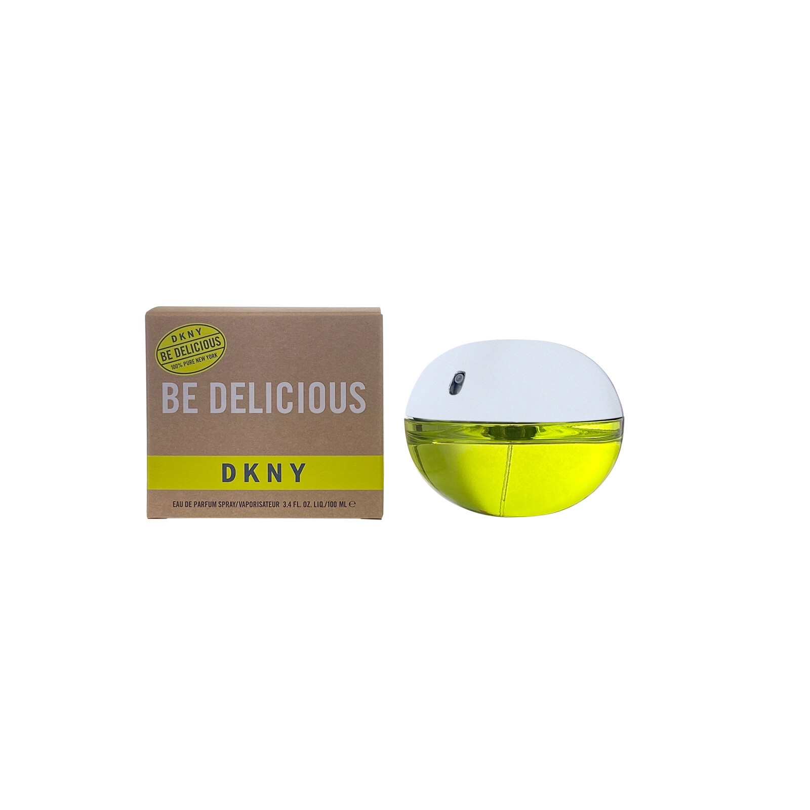 Dkny Be Delicious Eau De Parfum Spray 3.4 Oz / 100 Ml for Women ...