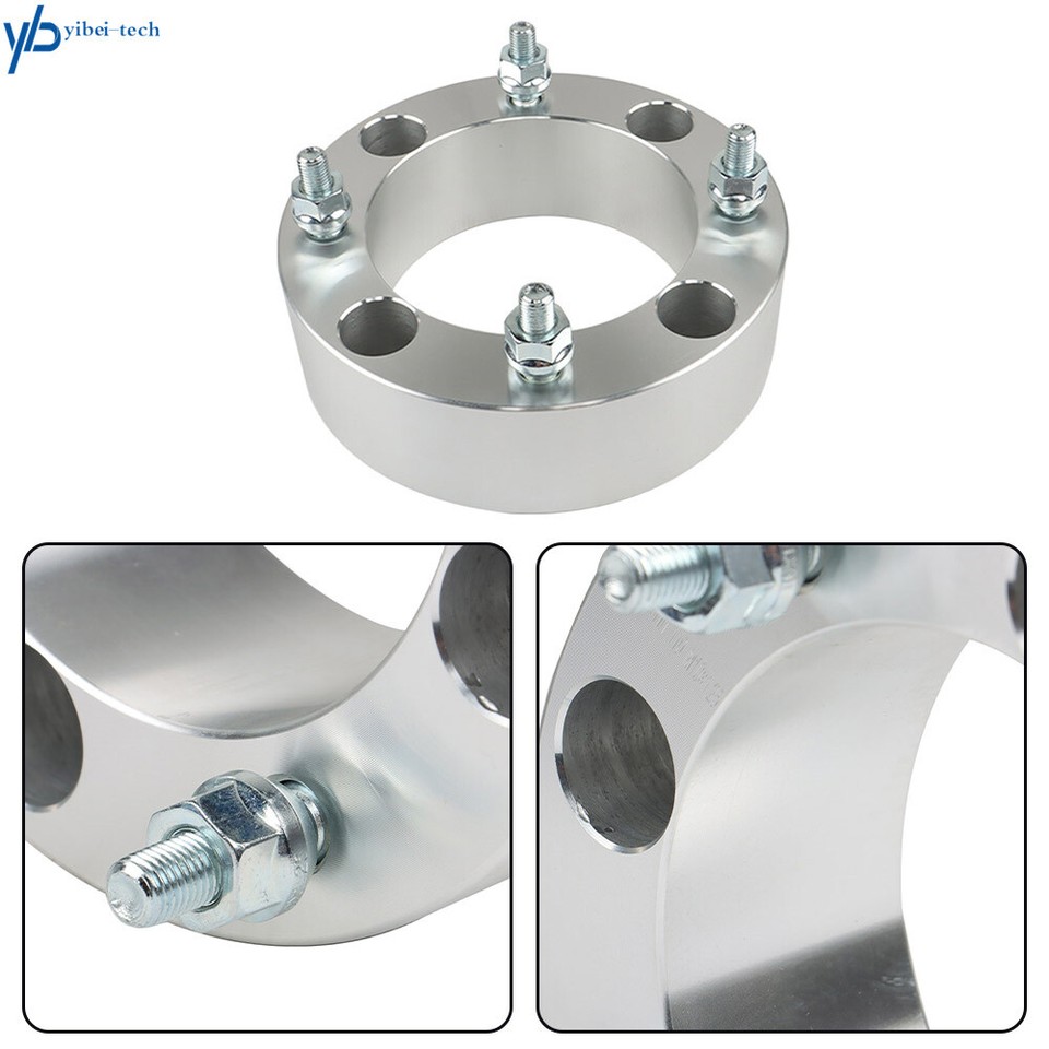 4× 2“ 4x137 Wheel Spacers Adapter M10x1.25 110mm For Can-am Maverick ...