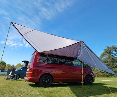 Easy Camp Lom Tri Van Canopy - Ideal for T5/T6/T6.1, Ford Transit ...