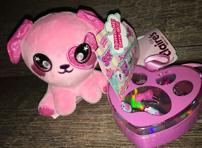 Squeezamals Candy Dog Scented Plush Claire’s Puppy Ring Jewelry Lot | eBay