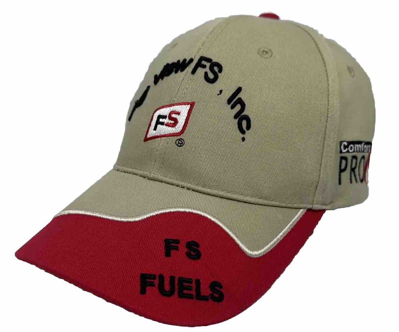 AG View FS Hat Cap Beige & Red FS Fuels Comfort Pro Dieselex Gold One ...