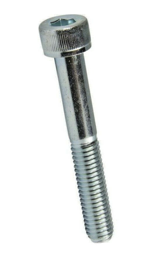 Qty 10 Socket Head Cap M5 (5mm) x 140mm Zinc Plated 12.9 Screw Bolt ...
