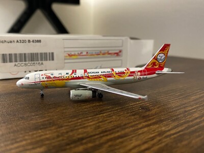 DEFECTIVE! Aeroclassics 1:400 A320 Sichuan Airlines B-6388 Chinese ...