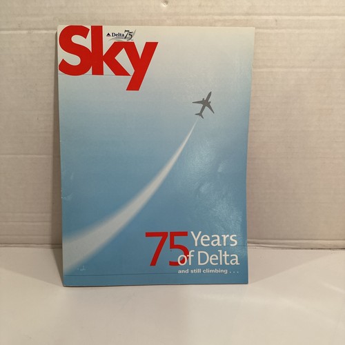 Delta Airlines Sky Magazine 75th Anniversary June 2004 | eBay
