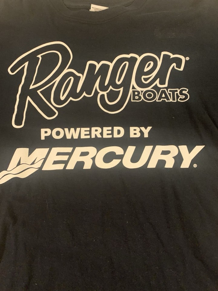 Genuine Ranger Boats Mercury Outboards T Shirt Xl Ebay