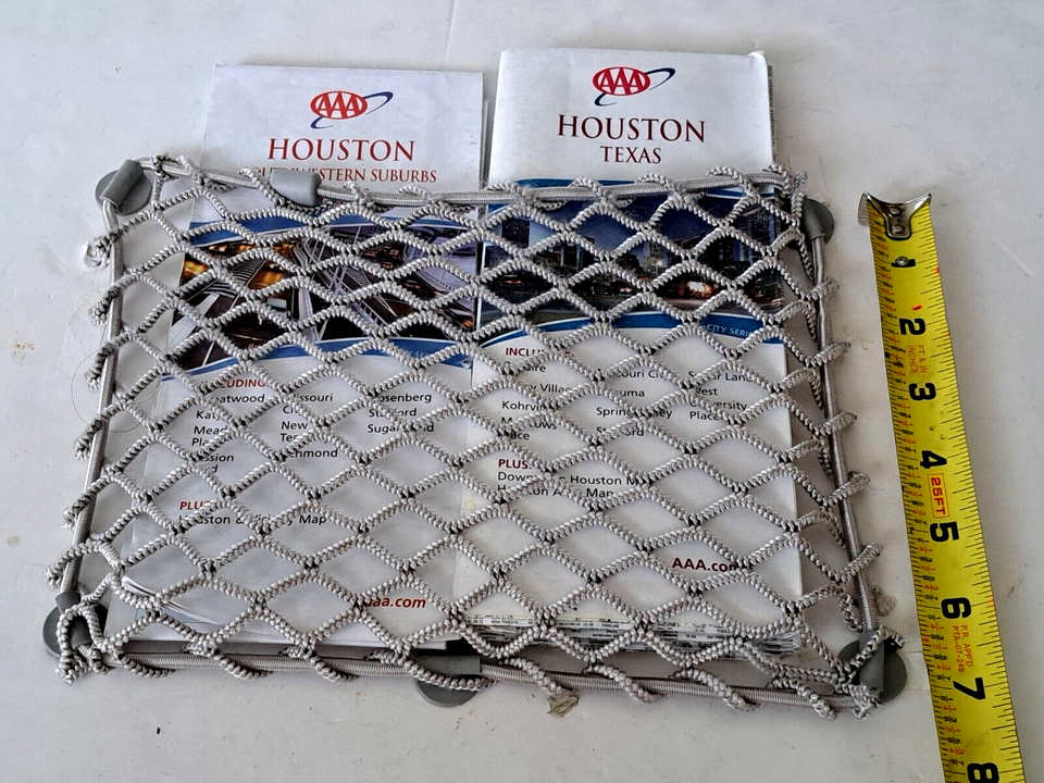 MERCEDES W202 W210 GENUINE INTERIOR STORAGE PARCEL NET/MERCEDES GRAY ...