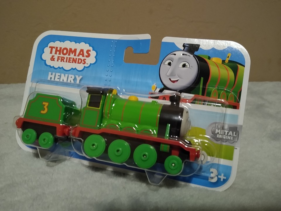 Thomas & Friends Fisher-Price Push-Along Henry Toy Train Engine ~NEW | eBay
