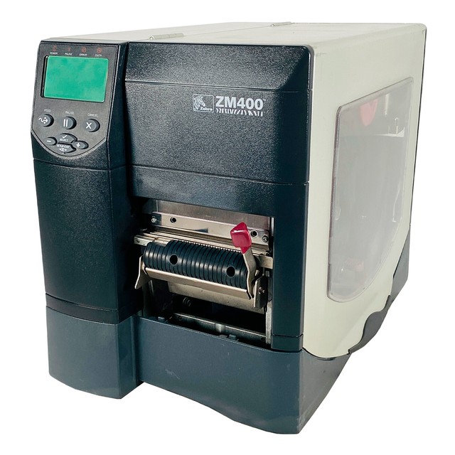 ZEBRA ZM400 ZM4G1-2001-4000T Thermal Label Printer USB for sale online ...