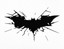 DARK KNIGHT CRASHING Smashing Batman Rises Vinyl Decal Sticker Laptop ...