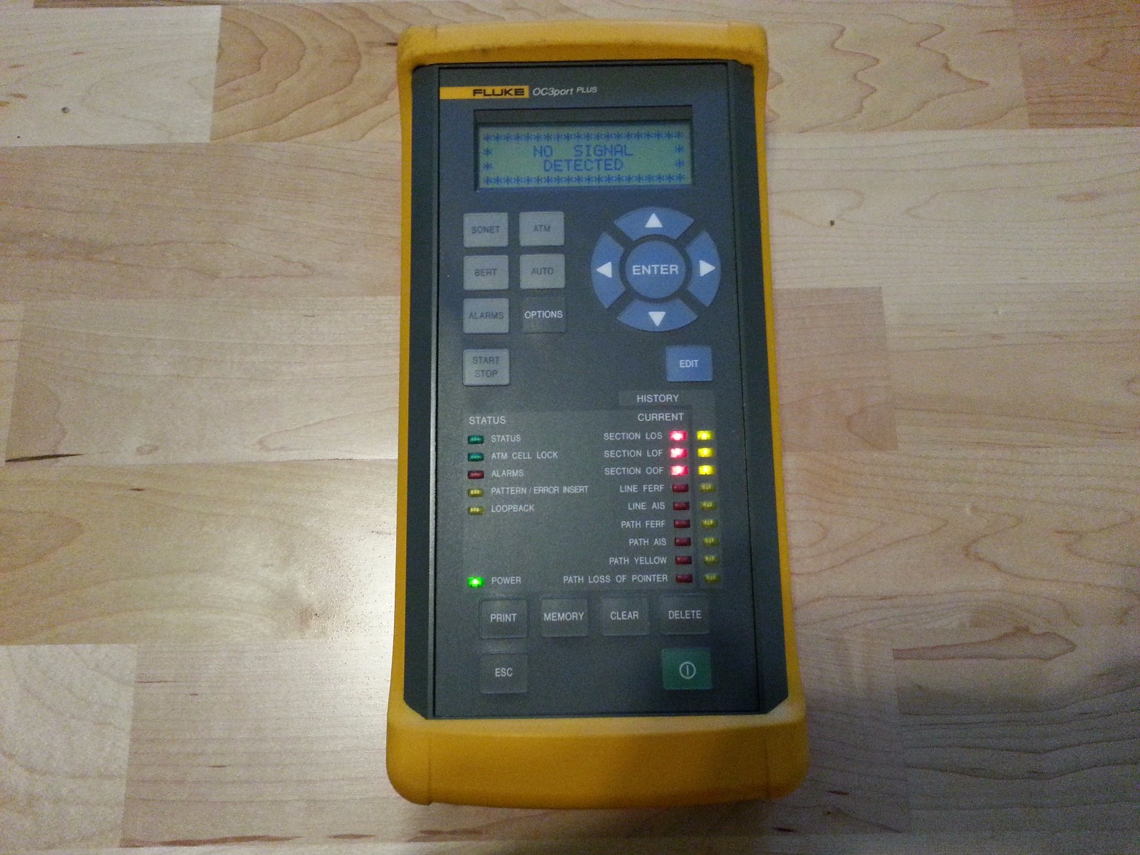 Fluke OC3port Plus Handheld OC3/ATM Network Analyzer ATM Tester | eBay