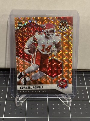 2021 Panini Mosaic #340 Cornell Powell Orange Rookie Chiefs | eBay