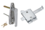 Garage Door L-handle Lock with Inside Slide Lock Latch Mechanism set ...