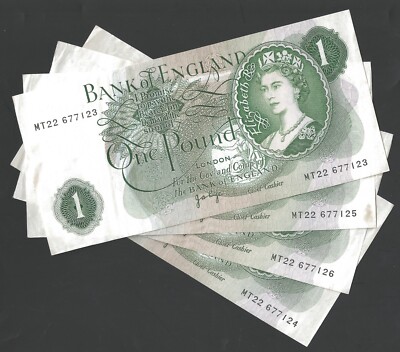 B323 PAGE 1970 REPLACEMENT ONE POUND £1 BANKNOTE - SELECT YOUR NOTE ...