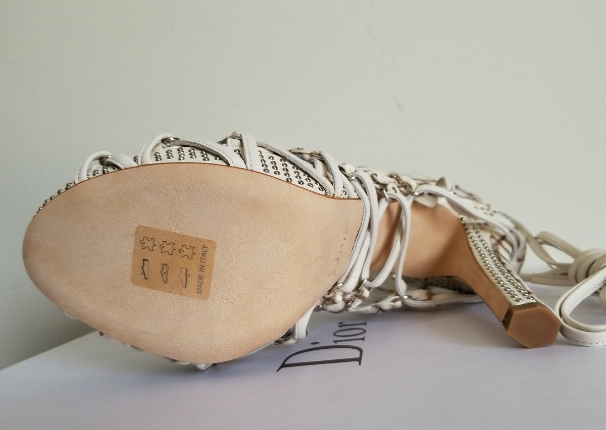 $1799 CHRISTIAN DIOR SAFARI Runway RARE Gladiator EU 40 41 I $1799 CHRISTIAN DIOR SAFARI Runway RARE Gladiator EU 40 41 I
