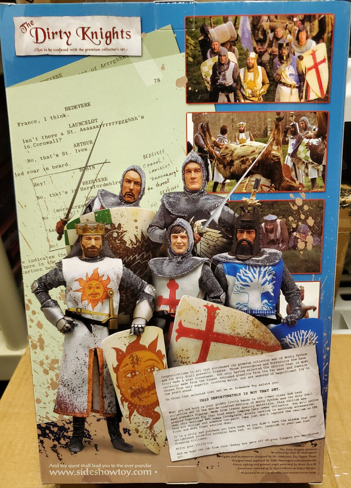 Monty Python and the Holy Grail series 2 SIR LAUNCELOT 12” figure ...