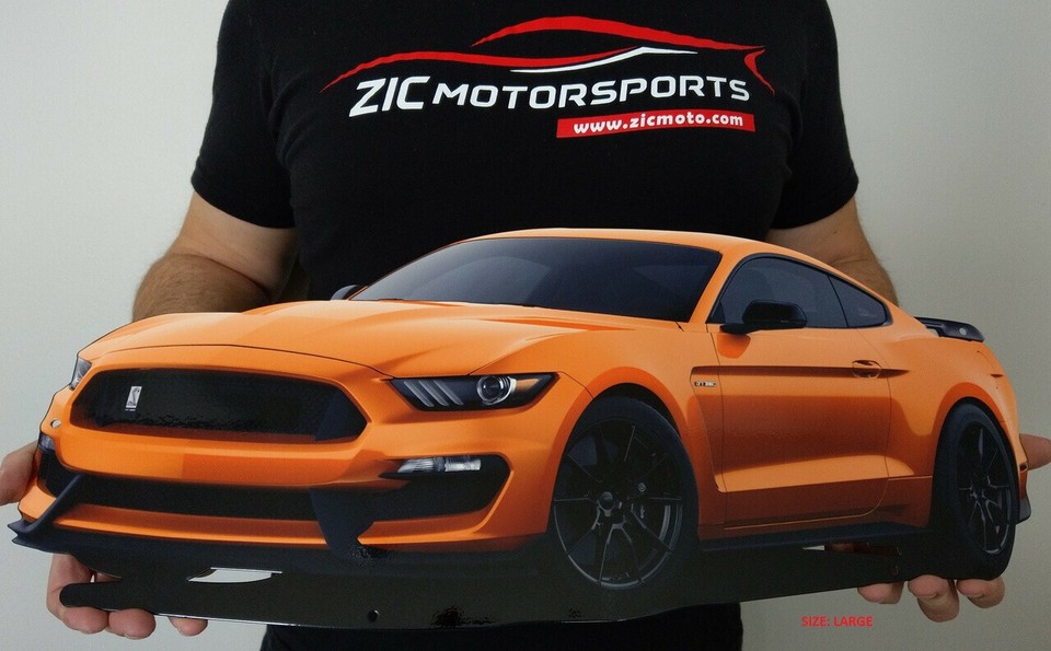 2019 Ford Mustang Shelby Cobra GT350 CUTOUT GARAGE METAL SIGN 23x10 ...
