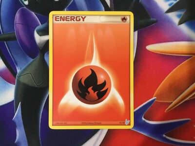 Pokemon Cards Fire Energy 11/12 Plusle & Minum Trainer Kit 2006 ...