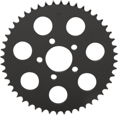 Drag Specialties Gloss Black 530 Chain Conversion Rear Sprocket 1210 ...