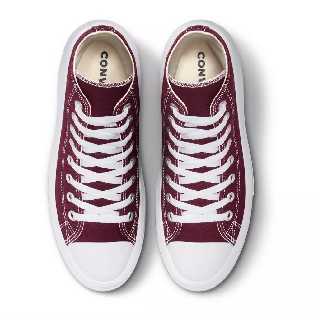 New NIB Converse Beetroot Deep Red Chuck Taylor All Star Platform Move ...