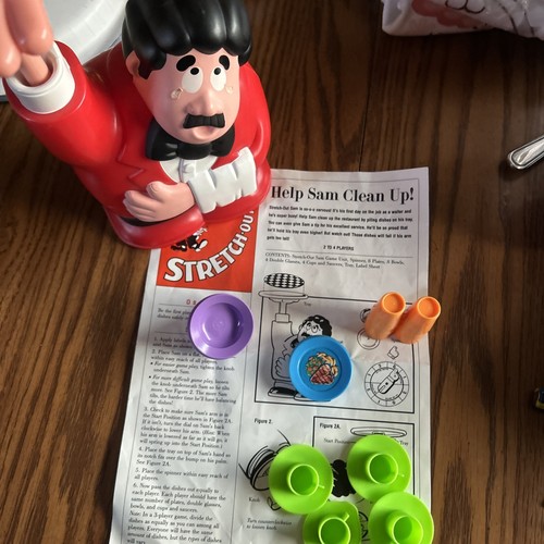 Stretch Out Sam Milton Bradley 1990 Works Missing Pieces | eBay