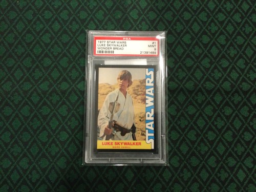 1977 Star Wars Wonder Bread #1 Luke Skywalker PSA 9 - Fire Sale!!!! | eBay