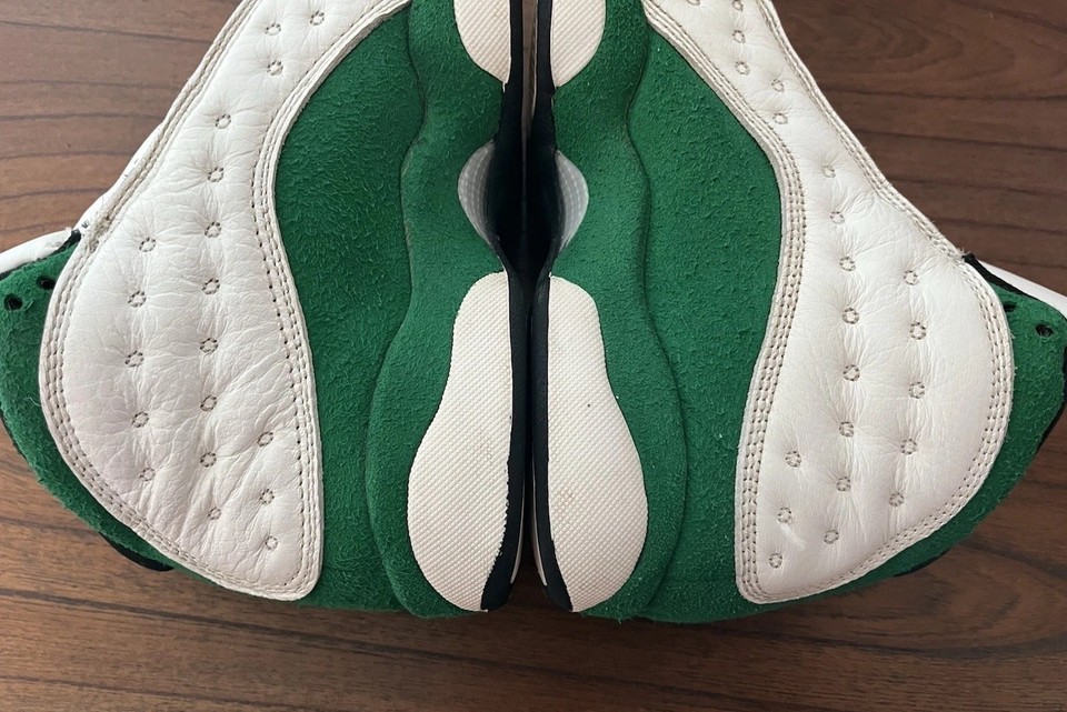 AIR JORDAN 13 RETRO (GS) "SAIL PINE GREEN" 2025 SZ 4Y/ 5.5 (W) HQ0780 ...