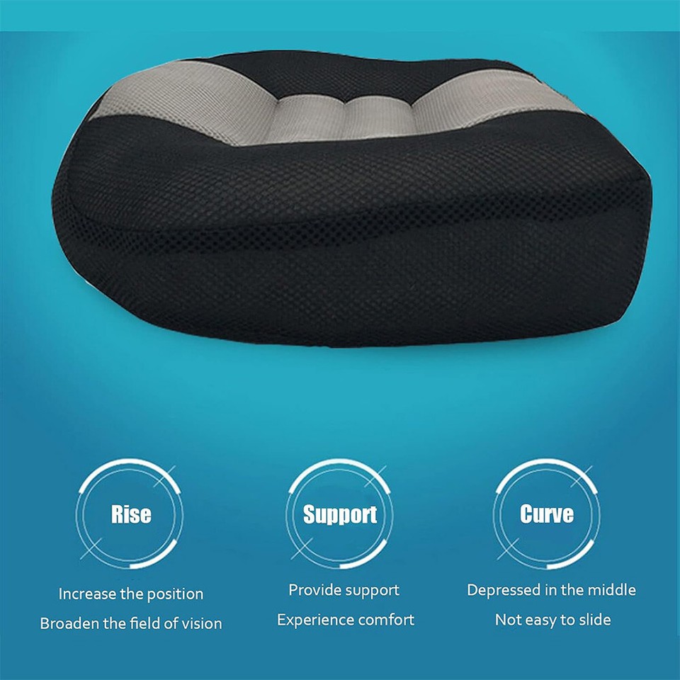 Adult Car Booster Seat Cushion Posture Cushion Heightening Height Boost ...