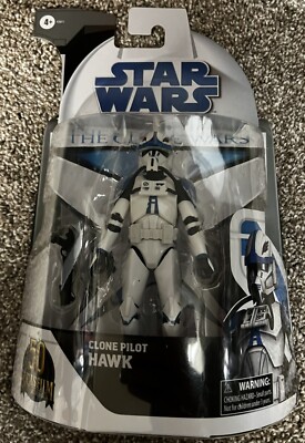 Star Wars The Black Series 6” Clone Wars - Clone Pilot Hawk - NISB | eBay