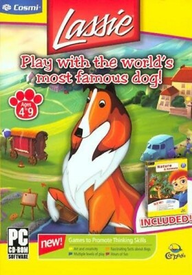 Lassie PC Game, 2004, New/Sealed, by Cosmi, Windows 2000, XP, Vista ...