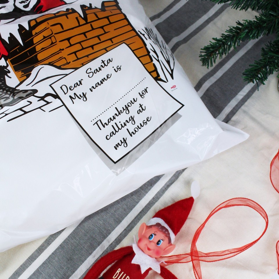8 Giant Santa Sacks Stocking Jumbo Father Christmas Large Xmas Gift ...