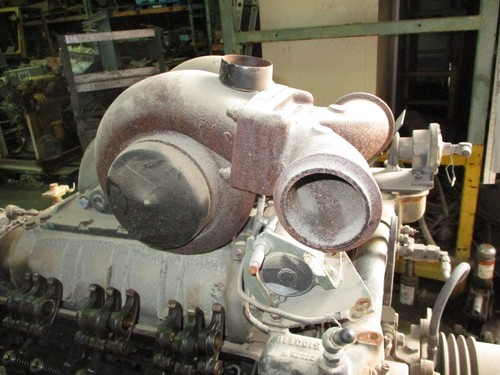 Detroit 8v92 Engines Turbo Charger Exhaust with Inlet Connector | eBay