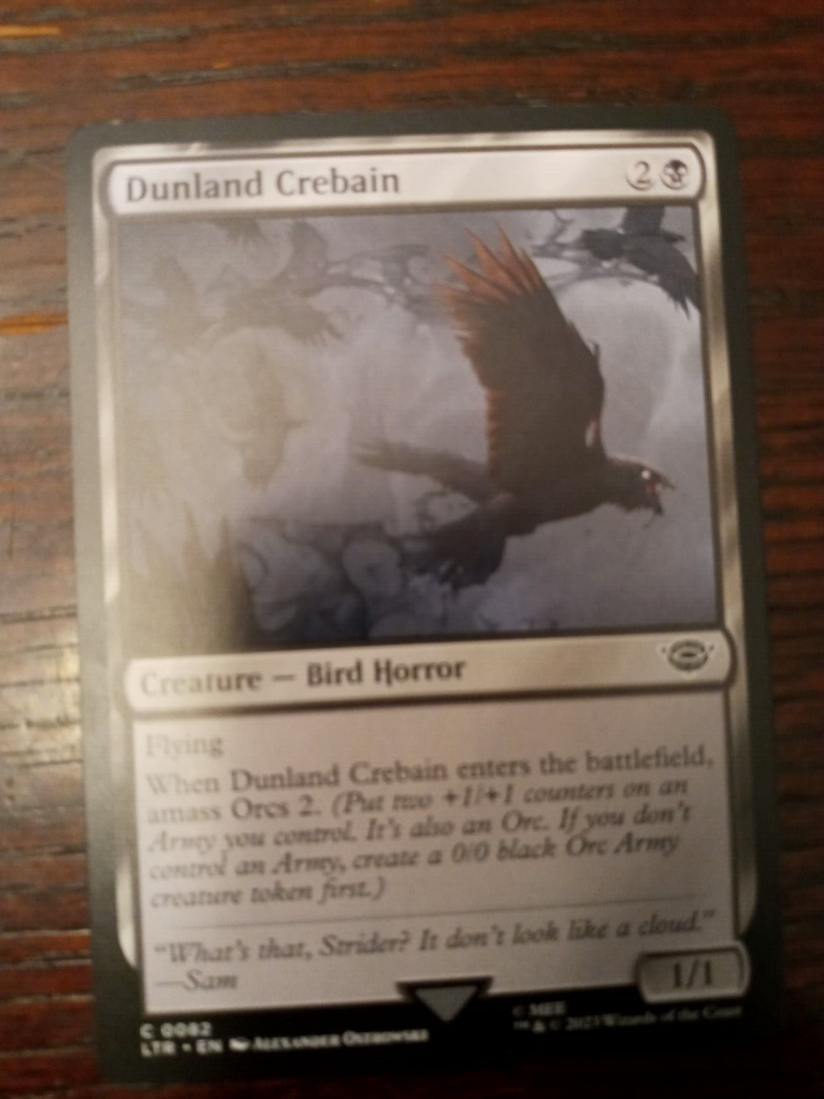 Dunland Crebain [The Lord of the Rings: Tales of Middle-Earth] | eBay