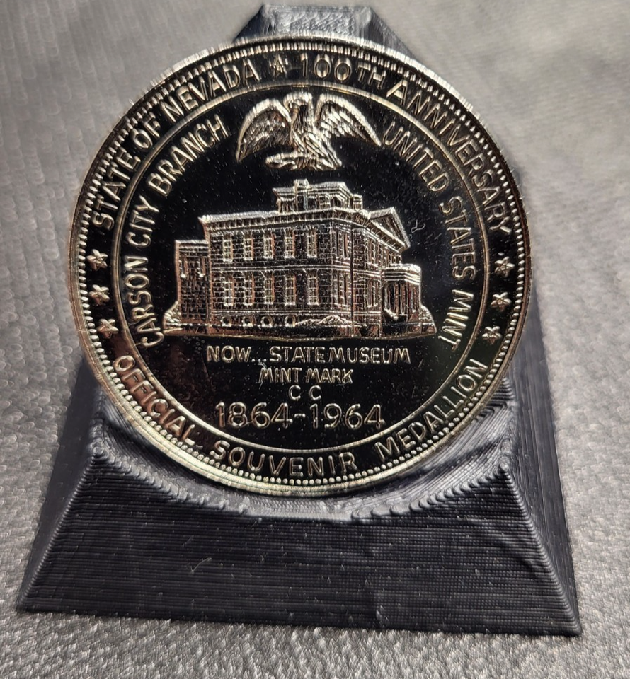1964 Nevada Centennial Souvenir Medallion | eBay