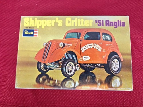 VINTAGE 1970 Revell 1:25 Scale Skipper's Critter 1951 Anglia Model Kit# ...