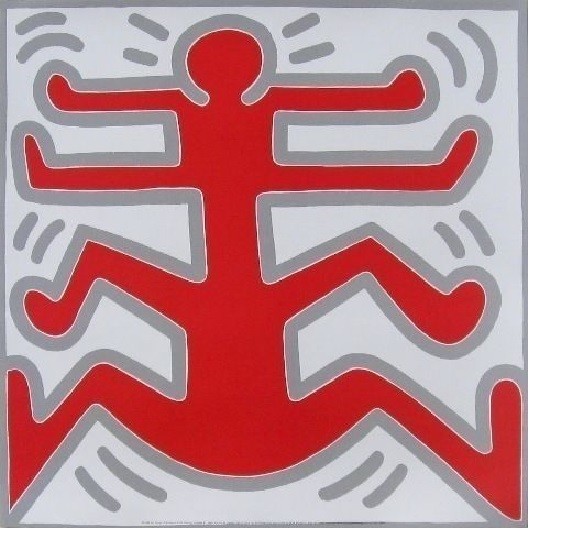 Untitled #1, 1988 (Growing Series) by Keith Haring Art Print LEM Poster ...