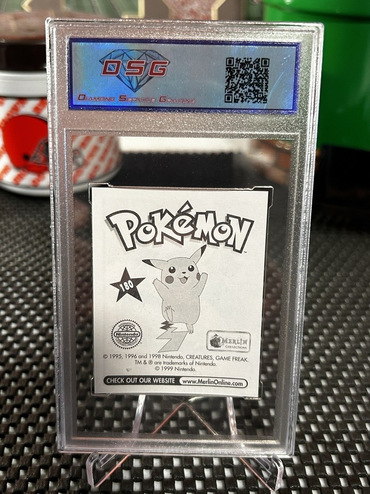 DSG 10 Pokemon Merlin Stickers Charizard #180 | eBay