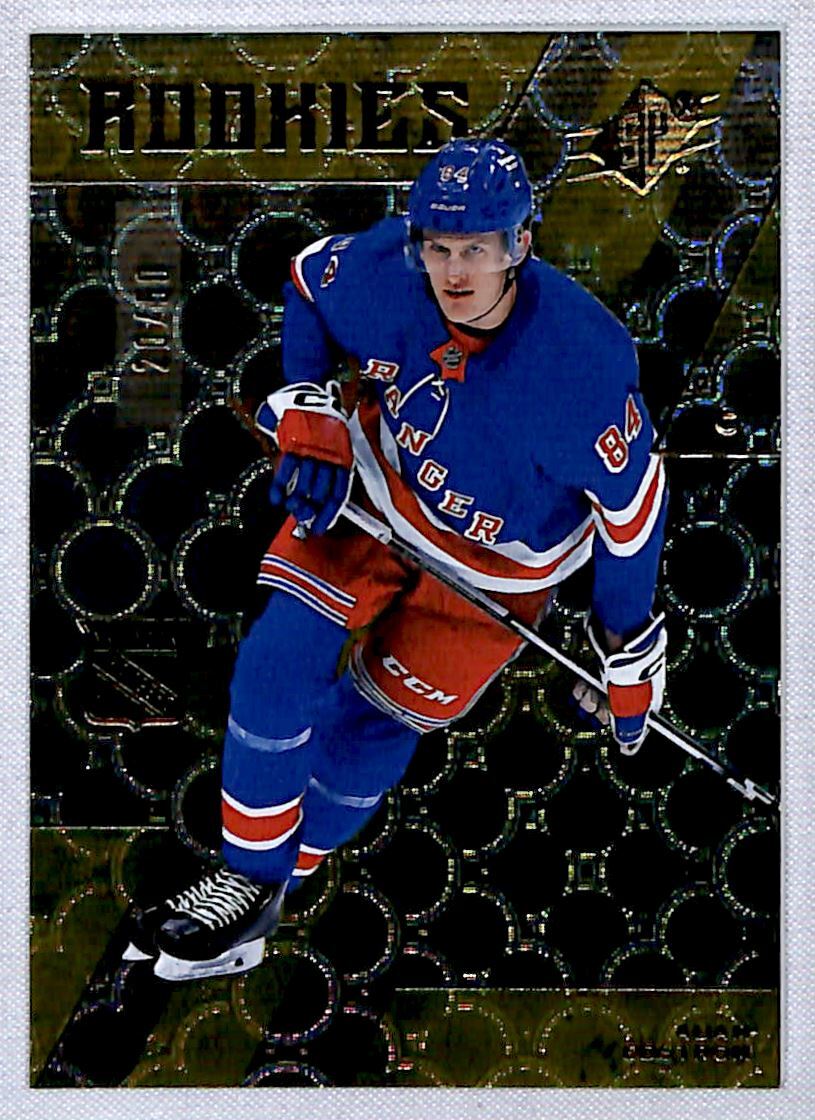 2023-24 SPx Grand Finale Adam Edstrom Rookie /50 #123 New York Rangers ...