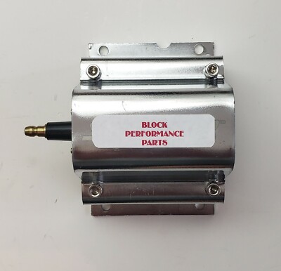 CHROME 60,000 Volt HI-OUTPUT E-core SUPER Coil for Electronic Ignition ...