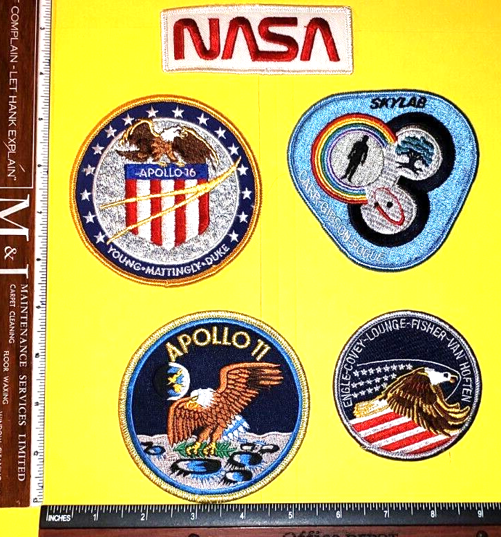 Nasa Patche Yellow