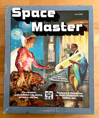 SPACE MASTER RPG 1ST EDITION UPDATED 1986 - COMPLETE, UNPUNCHED, VGC ...