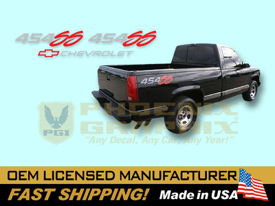 1992 1993 Chevrolet 1500 Truck 454 SS Decals Stripes Graphics Kit | eBay