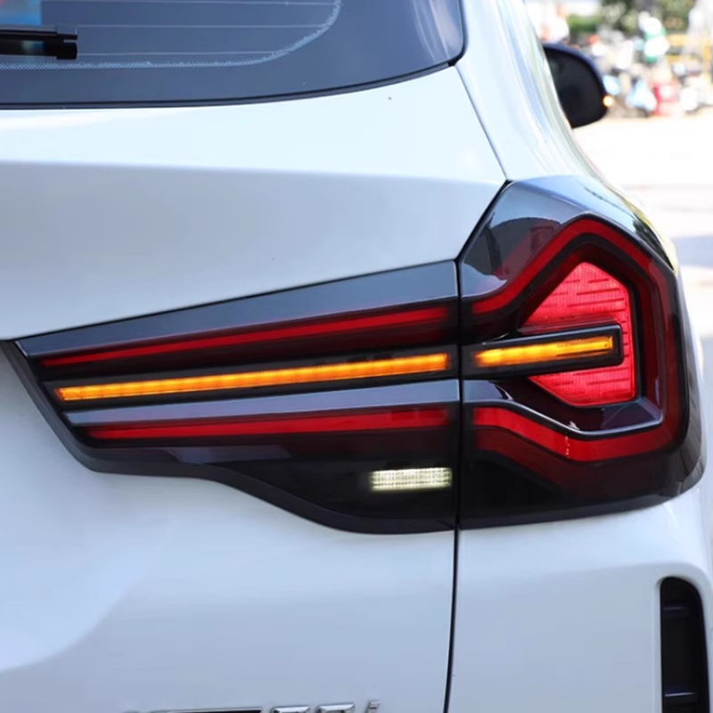 Smoked Fits BMW X3 G01 X3M F95 2022-24 Rear Lamp Tail Light Lens Cover ...