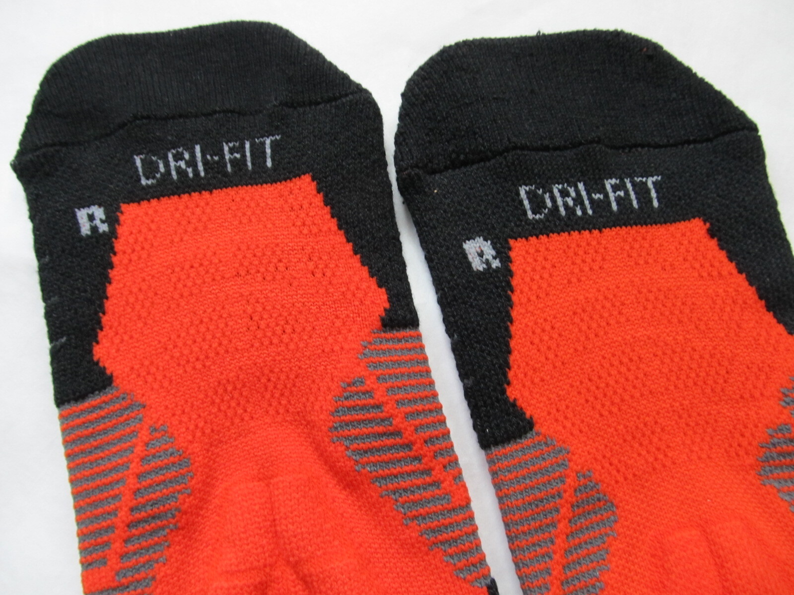 NIKE OSU Beavers Elite Vapor Crew Football Socks L XL DRI-FIT Oregon ...