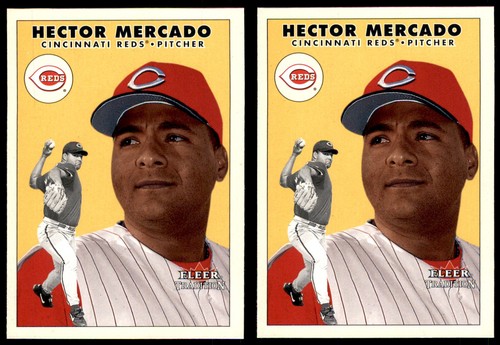 Lot of 2 Hector Mercado 2000 Fleer Tradition Update Card #U32 Rookie | eBay