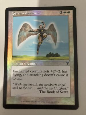 Serra’s Embrace 7th Foil | eBay Australia